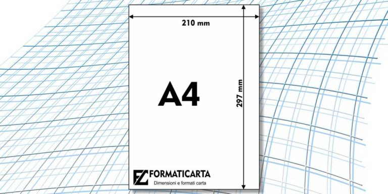 Tutte Le Misure E Dimensioni Del Foglio Formato A4 In Cm Mm Pixel